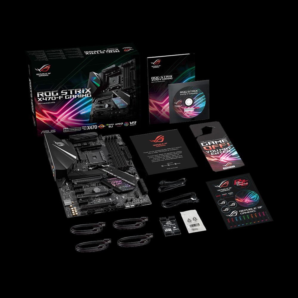 ASUS ROG Strix X470-F Gaming X470 Chipset - USB3.1 - USB3.0- M.2 ...